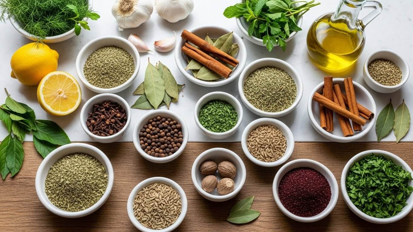 The 12 Essential Herbs and Spices for Authentic Greek Cooking - Easy ...