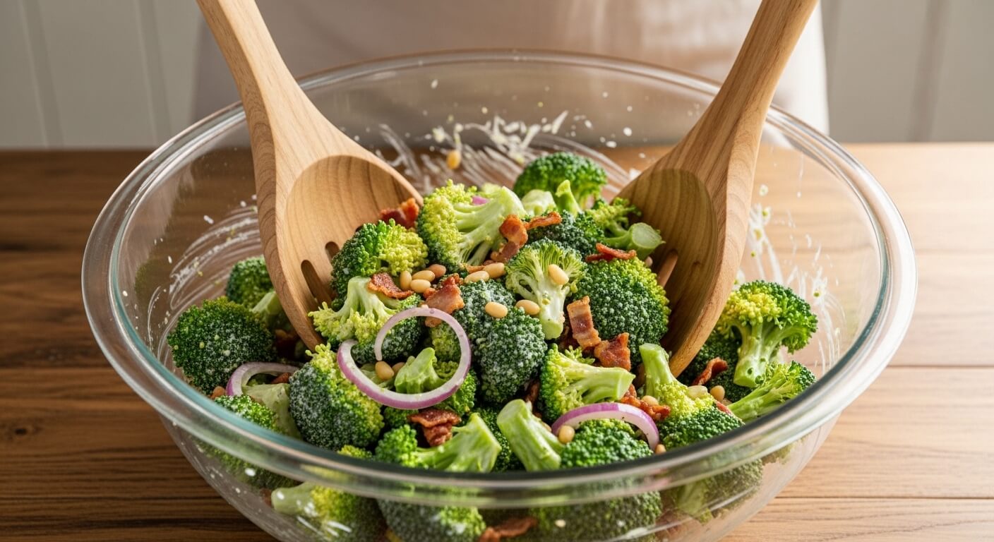 Mediterranean Broccoli Salad Recipe (Fresh, Healthy & No Mayo) - Easy ...