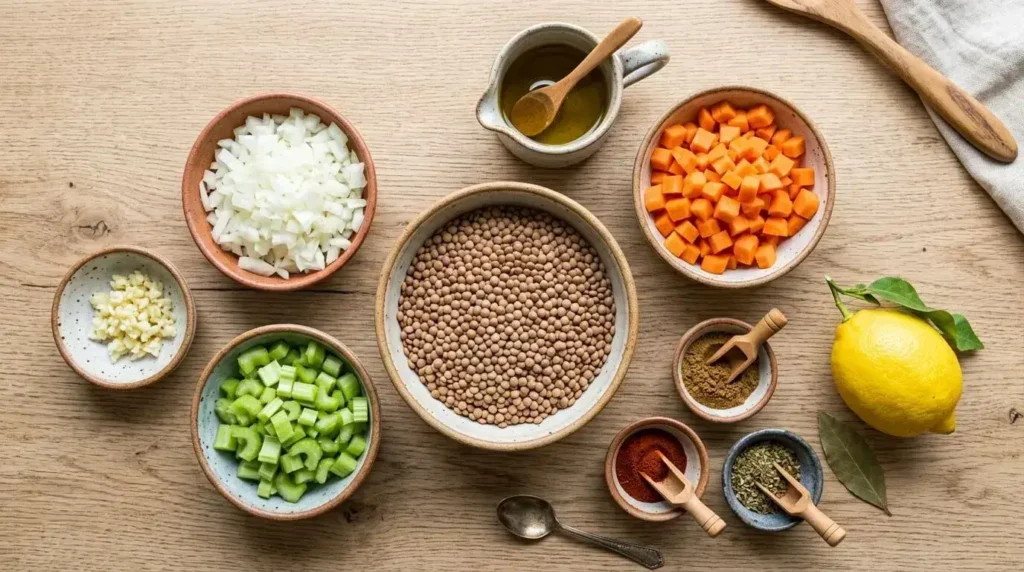 Hearty Mediterranean Lentil Soup Recipe - Easy Mediterranean Recipes