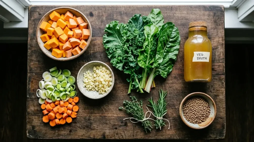 Hearty Homemade Veggie Soup Recipe